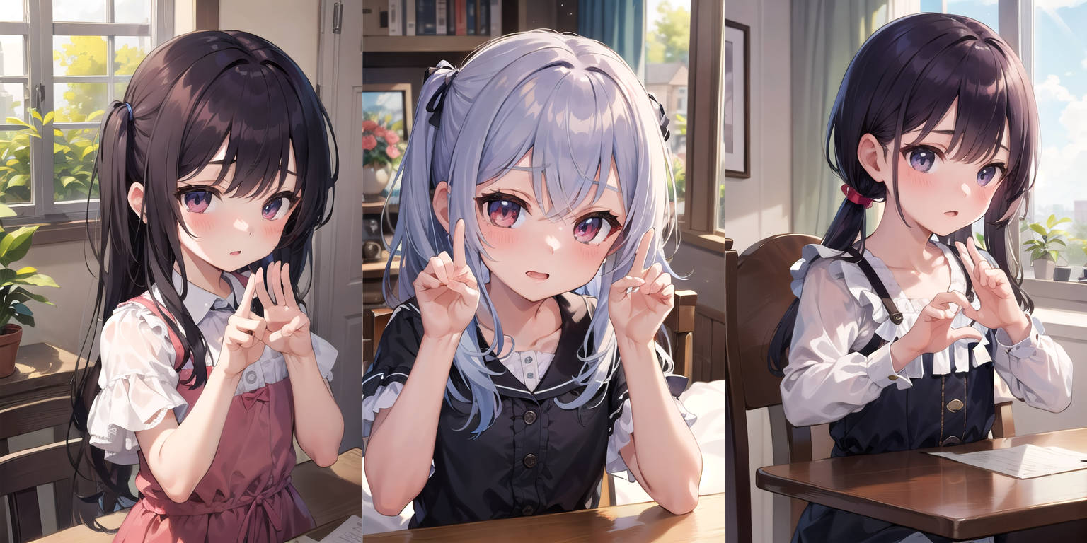 【Stable Diffusion】ジェスチャー一覧（後編） | mndkblg