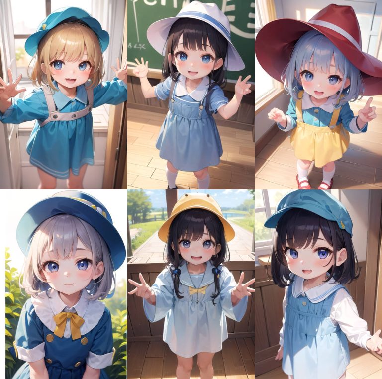 【Stable Diffusion】園児服を作る | mndkblg