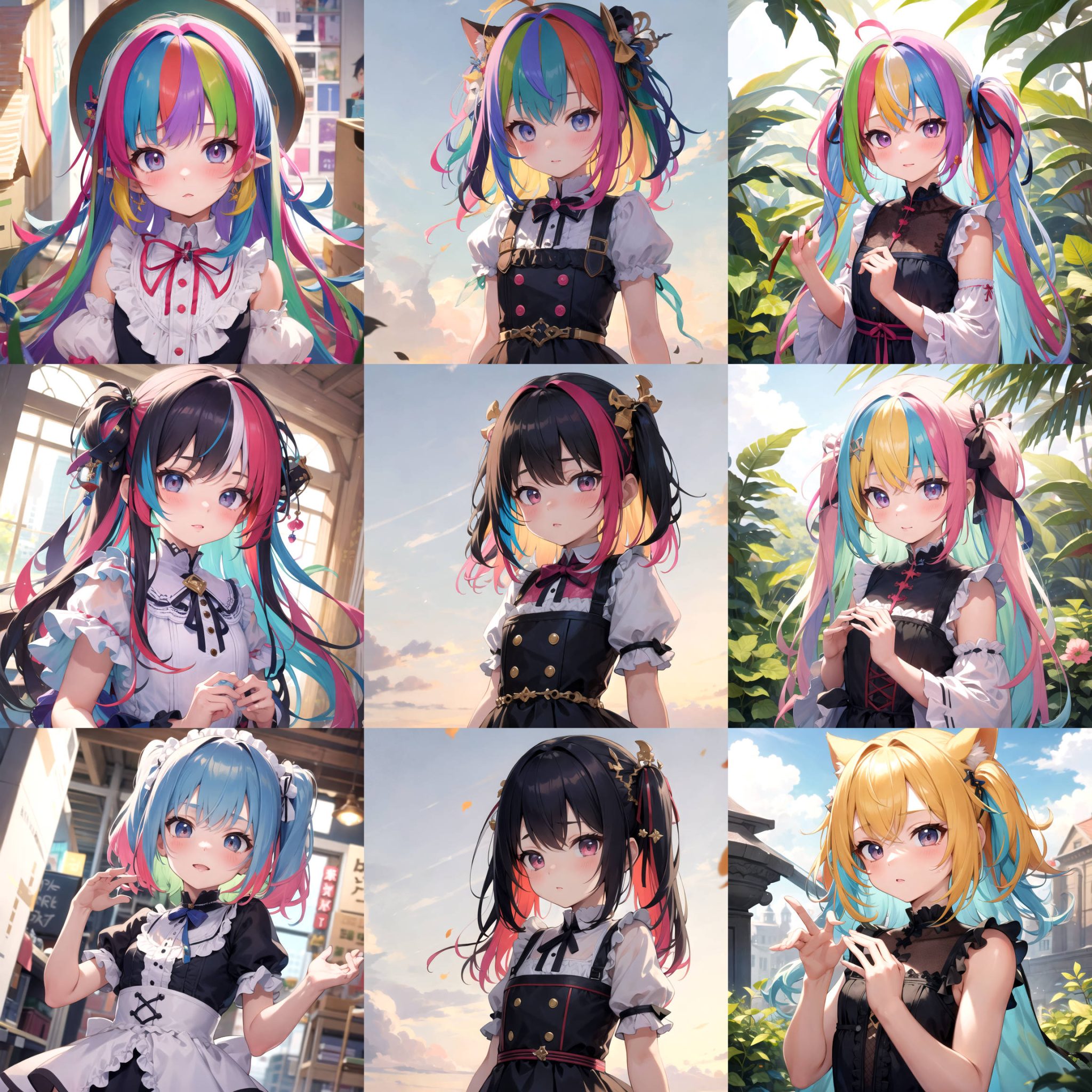 【Stable Diffusion】LORAなどの追加学習データ集（髪の毛編） | mndkblg