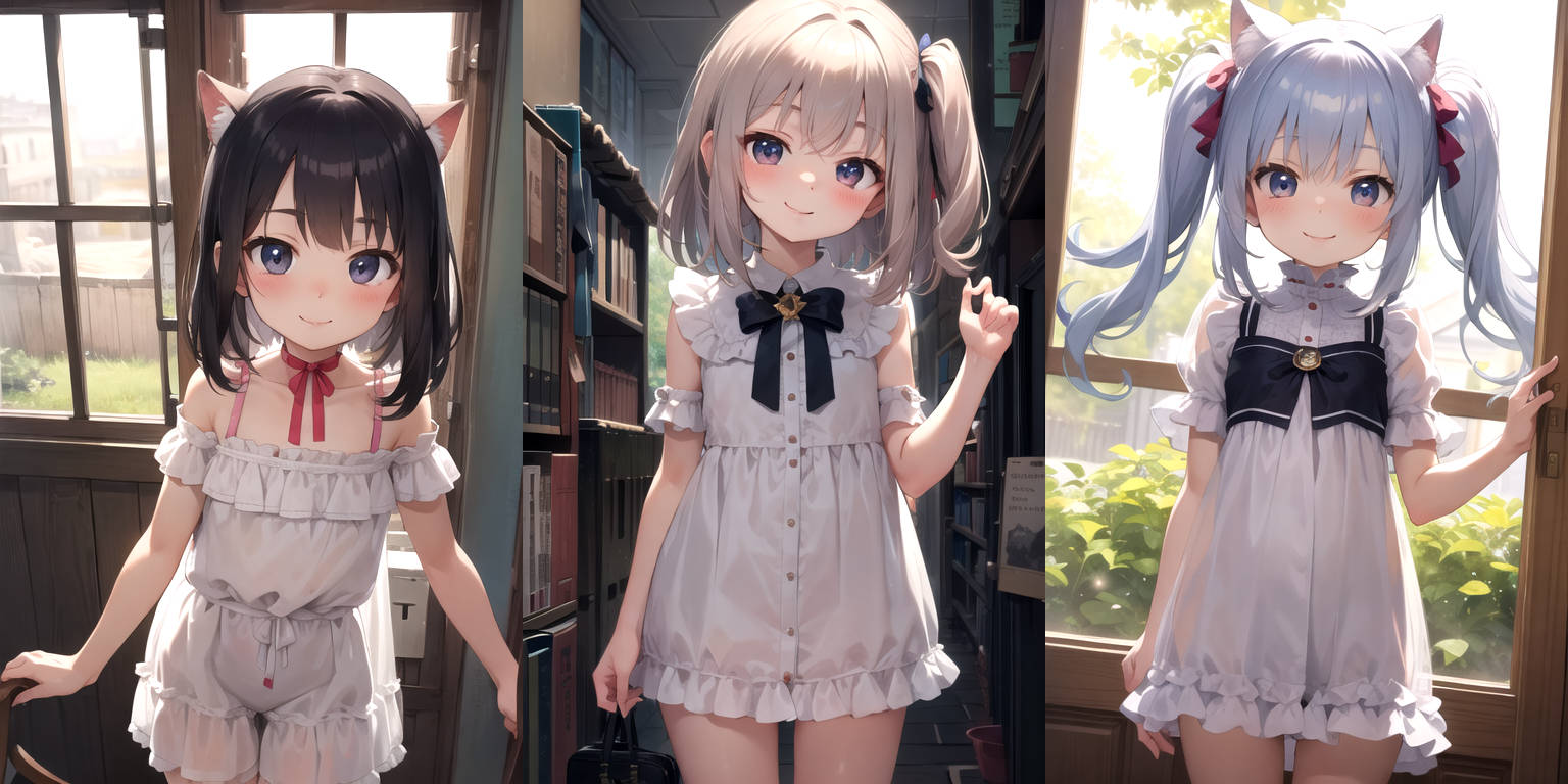 【Stable Diffusion】服装に影響のある呪文・プロンプトの組み合わせ100×extra（extra準備編） | mndkblg