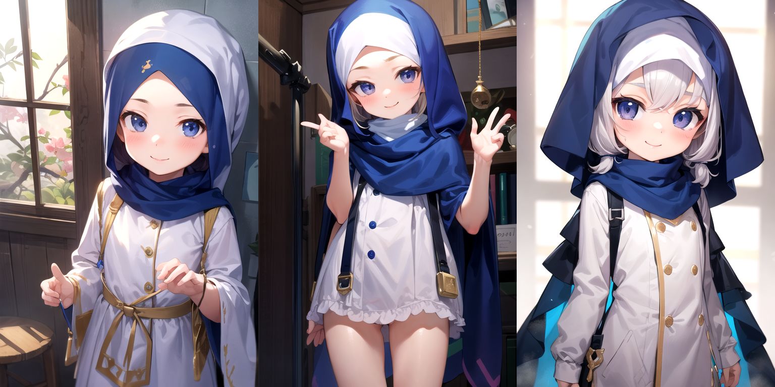 【Stable Diffusion】服装に影響のある呪文・プロンプトの組み合わせ100×extra（ヒジャブ編） | mndkblg