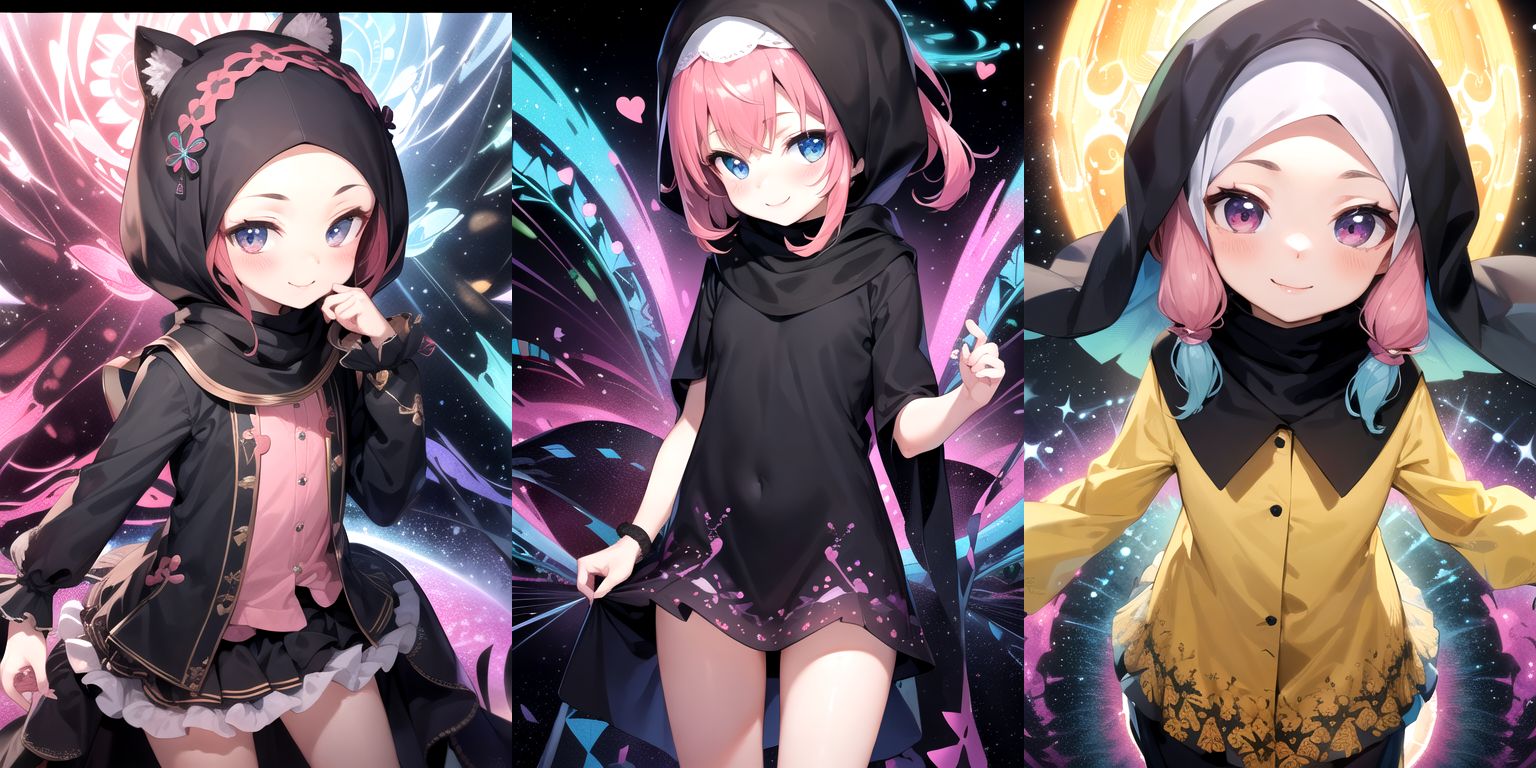 【Stable Diffusion】服装に影響のある呪文・プロンプトの組み合わせ100×extra（ヒジャブ編） | mndkblg