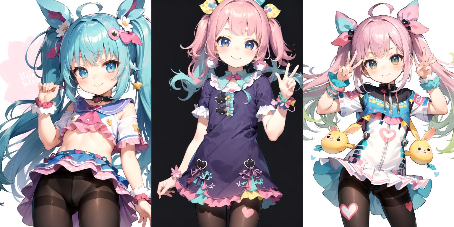 【Stable Diffusion】服装に影響のある呪文・プロンプトの組み合わせ100×extra（パンスト編） | mndkblg