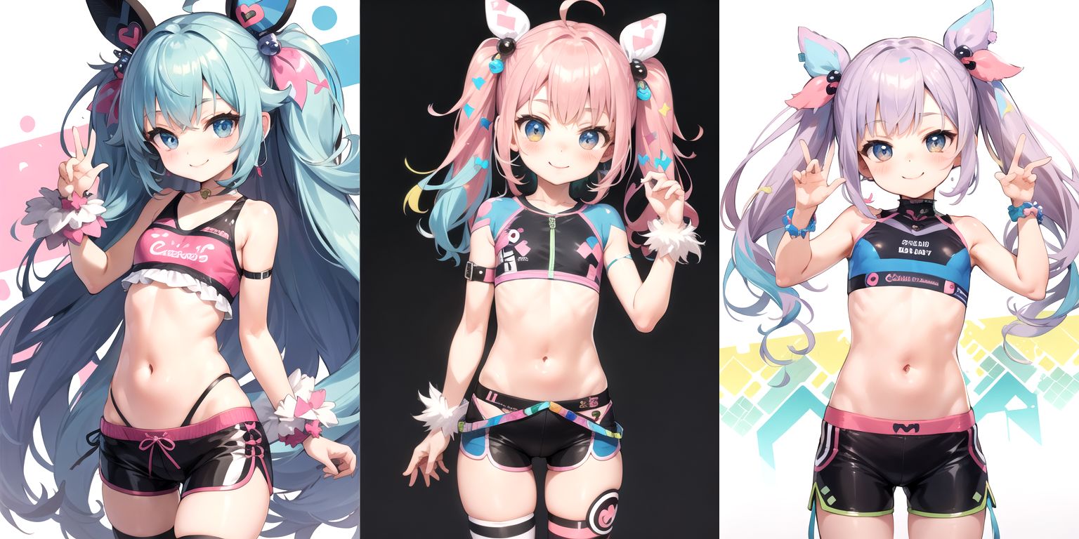 【Stable Diffusion】服装に影響のある呪文・プロンプトの組み合わせ100×extra（スパッツ編） | mndkblg