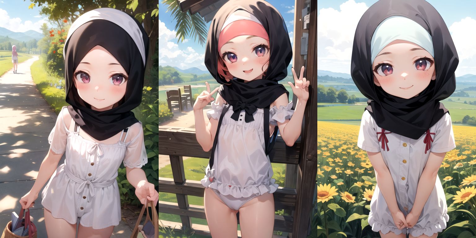 【Stable Diffusion】服装に影響のある呪文・プロンプトの組み合わせ100×extra（ヒジャブ編） | mndkblg