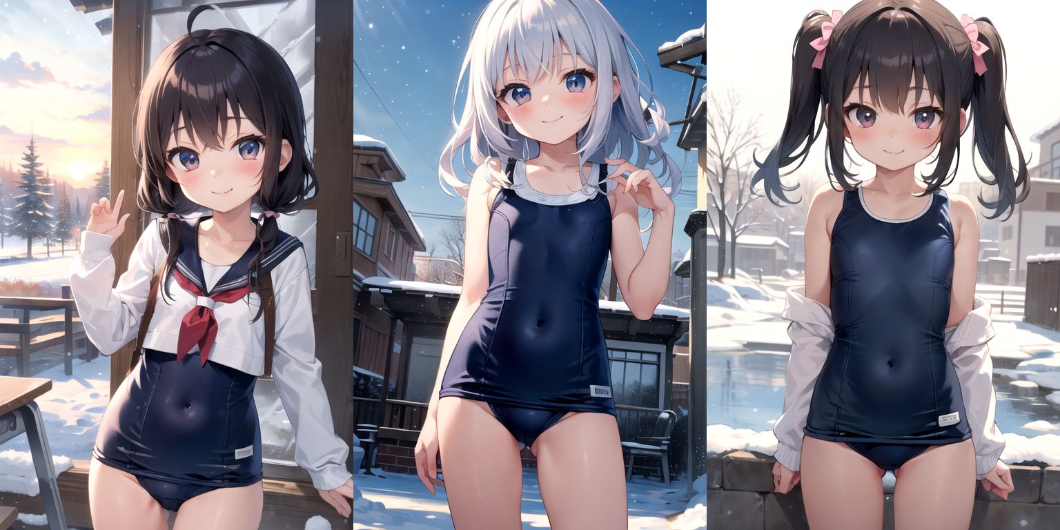 【Stable Diffusion】服装に影響のある呪文・プロンプトの組み合わせ100×extra（スク水編） | mndkblg